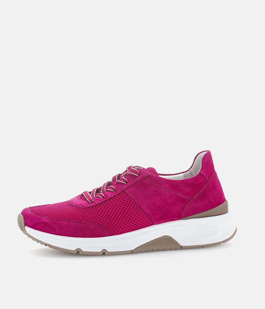Gabor Fab Rolling Soft Trainers - Pink – Tall Size
