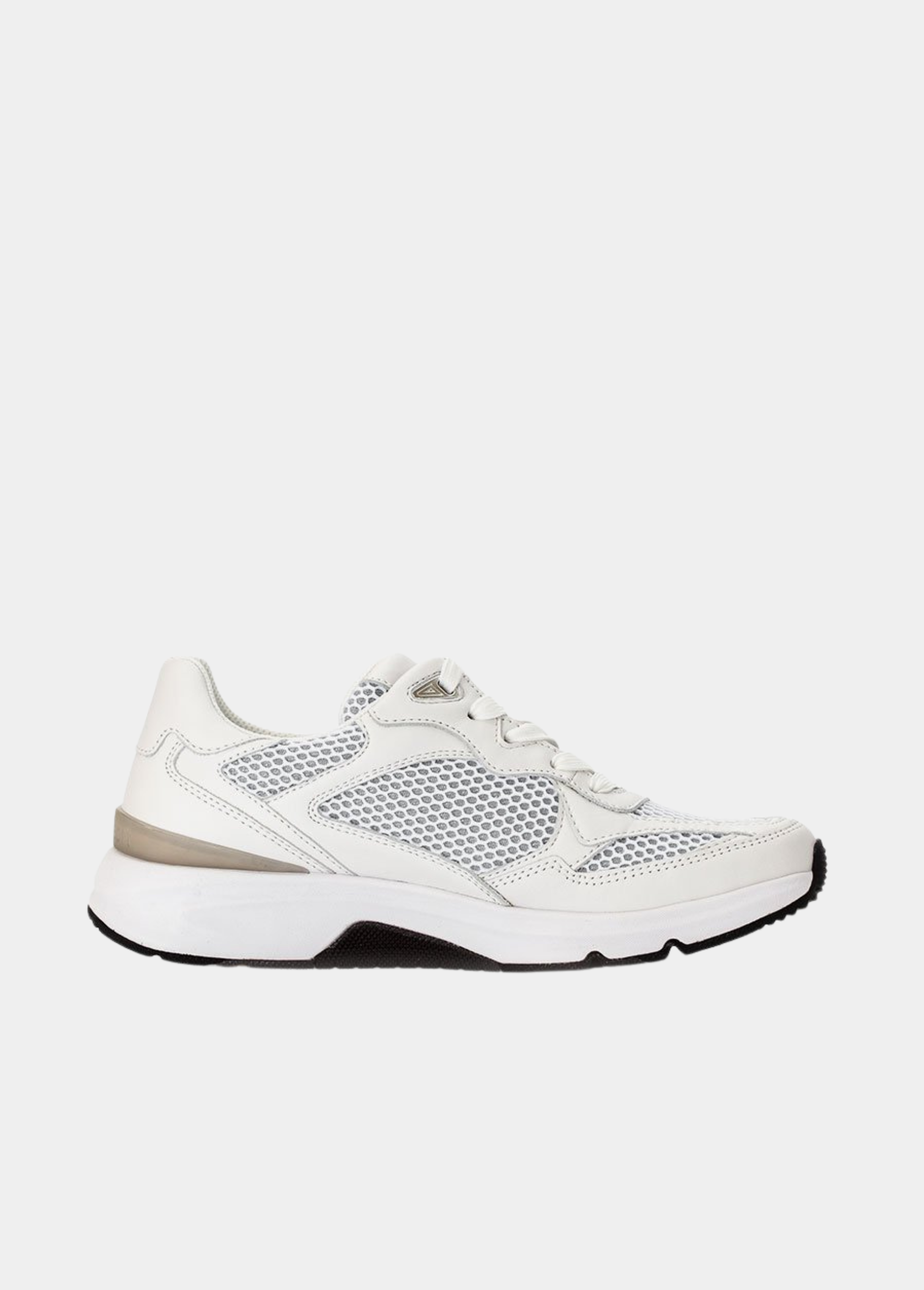 Gabor Sporty Rolling Soft Trainers - White – Tall Size
