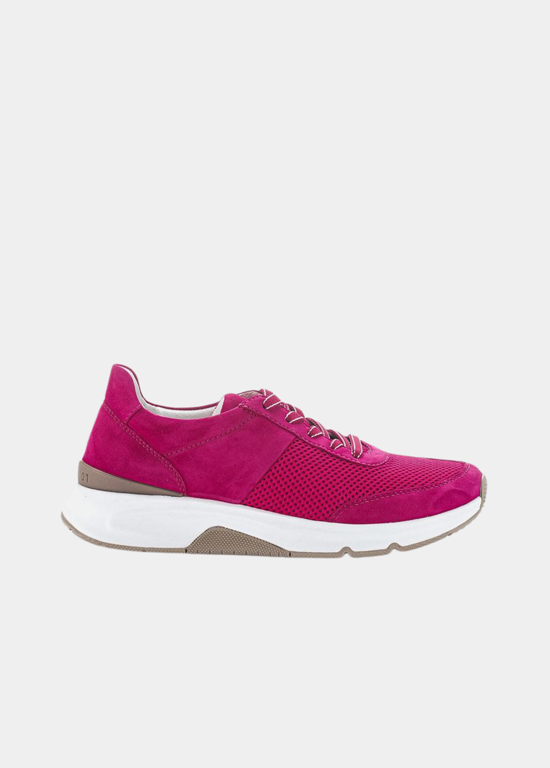 Gabor Fab Rolling Soft Trainers - Pink – Tall Size